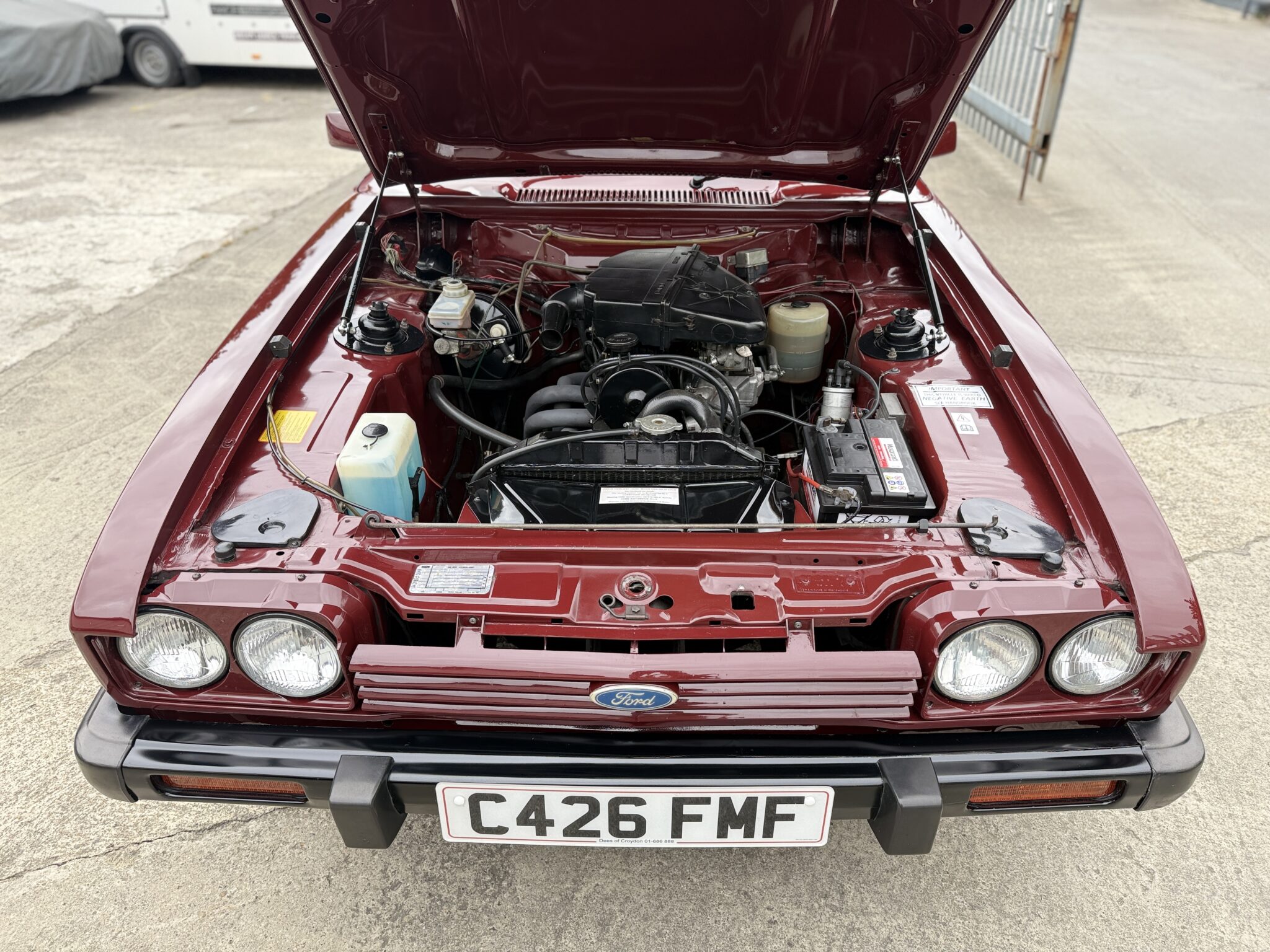 1986 Ford Capri 2.0L Laser - Yorkshire Classic & Sports Cars